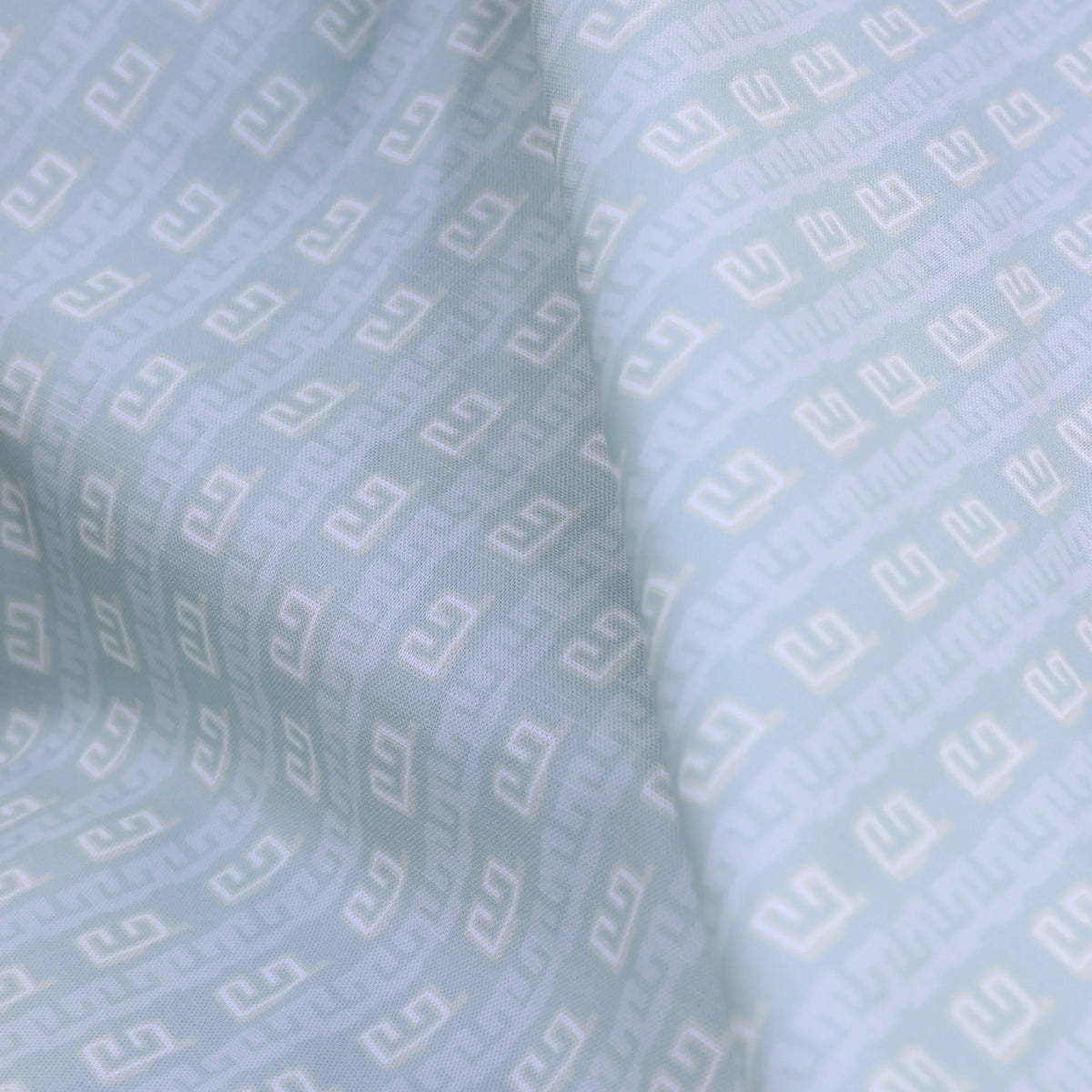 Gaga Greek Fresh Eucalyptus Small Repeat Luxury Fabric by the Yard ...